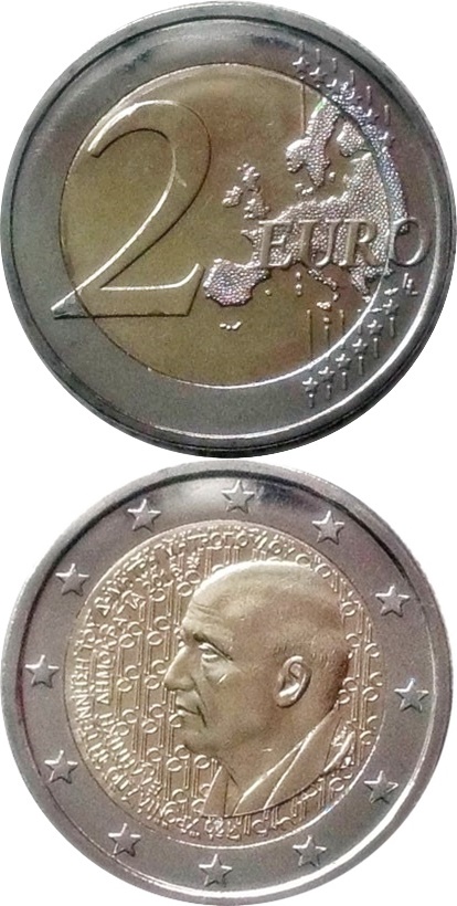 Coins catalog - List of coins for 2 Euro - Commemorative (2002 - ), Greece